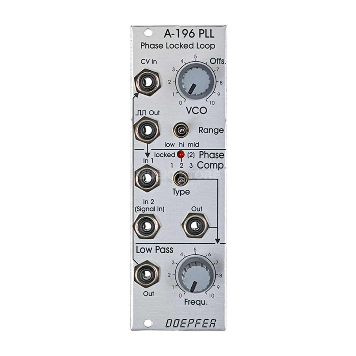 Doepfer A-196 Phase Locked Loop Eurorack PLL Module - Elevator Sound Europe Doepfer A-196 Phase Locked Loop Eurorack PLL Module - Elevator Sound Europe
