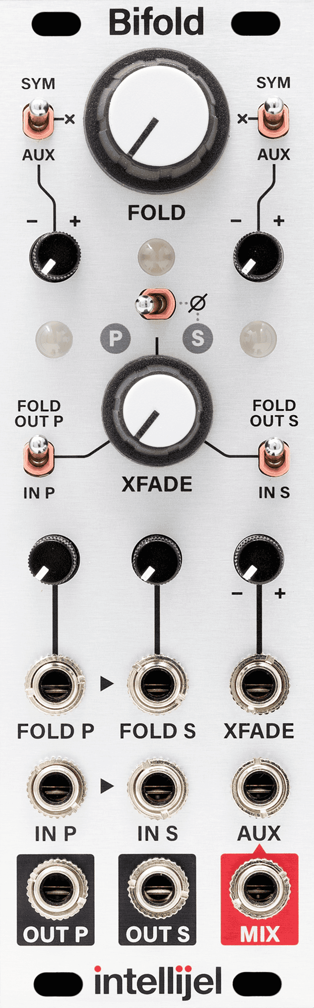 Intellijel Bifold Eurorack Distortion and Waveshaper Module - Elevator ...